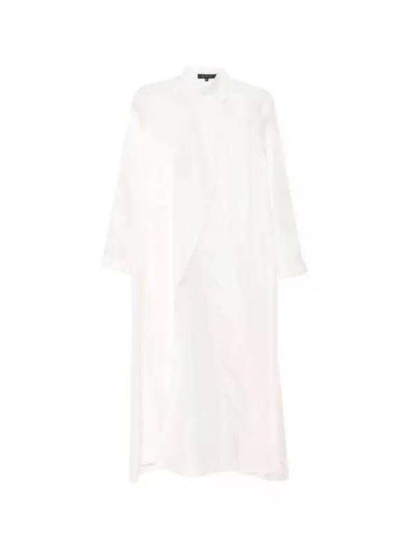 Biyan Crepe Silk Shirt - Neutrals