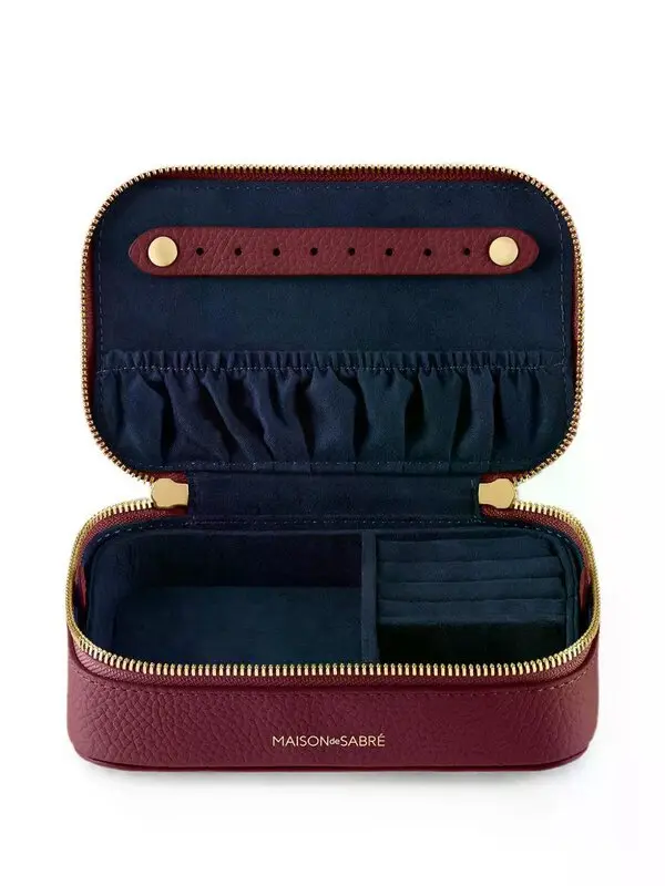 MAISON DE SABRE Logo-detail Jewellery Case