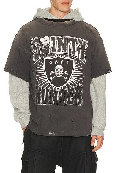 SAINT MXXXXXX Sainty Hunter X Bounty Hunter Short Sleeve Tee