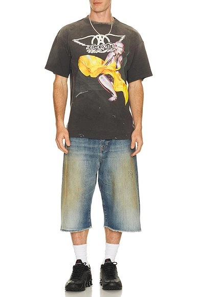 SAINT MXXXXXX Aerosmith Short Sleeve Tee