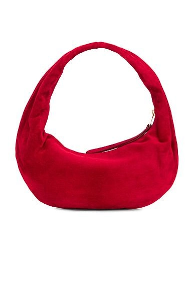 Khaite Olivia Mini Hobo Bag - Ruby