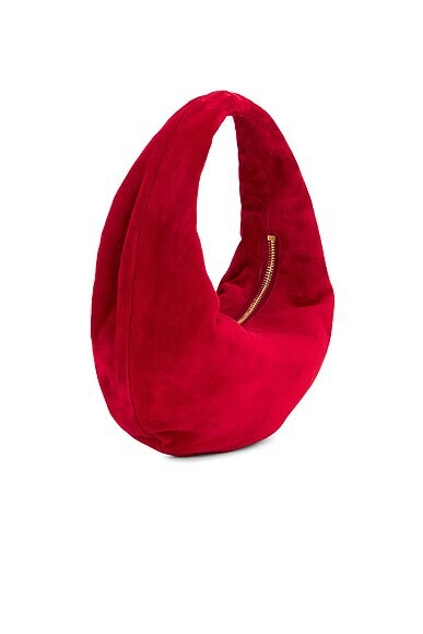 Khaite Olivia Mini Hobo Bag - Ruby