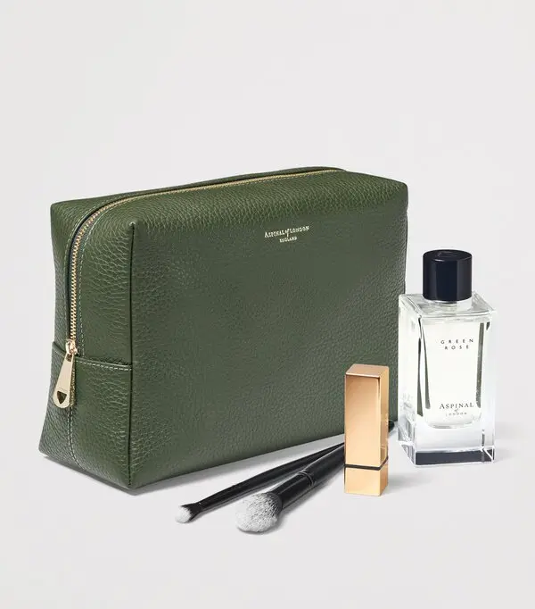 ASPINAL OF LONDON Large Leather Cosmetic Case