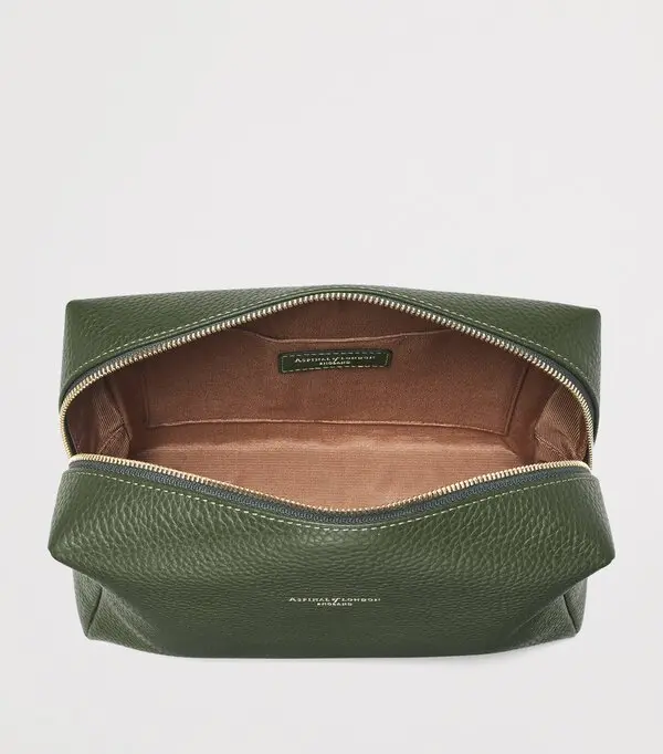 ASPINAL OF LONDON Large Leather Cosmetic Case