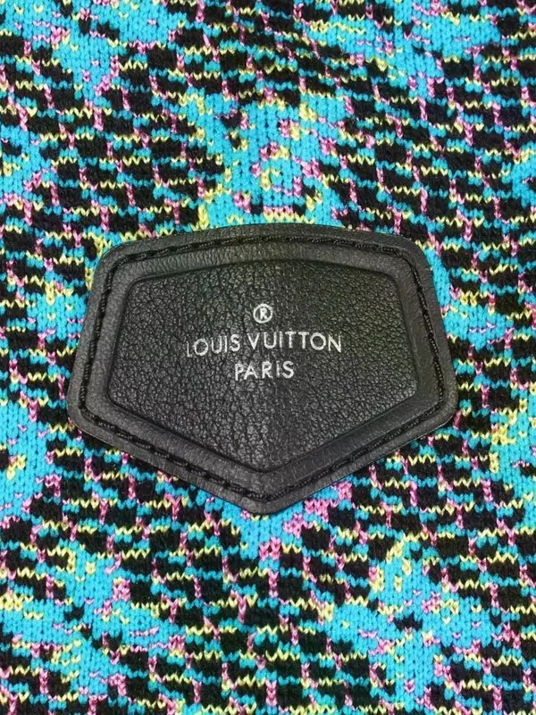 LOUIS VUITTON Monogram Zip-up Bomber Jacket