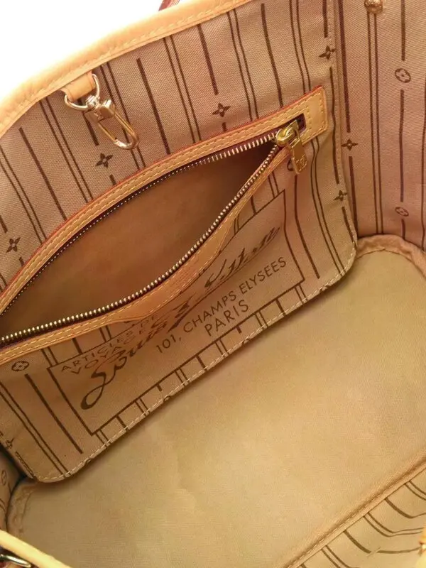LOUIS VUITTON Monogram Canvas Pm Neverfull Tote Bag
