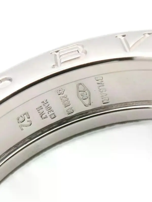 BVLGARI 18k White Gold B.zero1 Ring