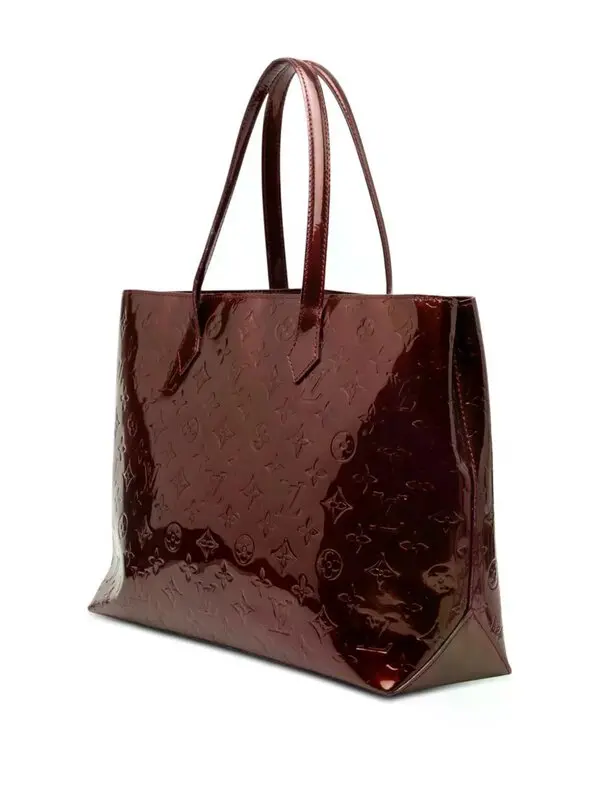 LOUIS VUITTON Monogram Vernis Wilshire Mm Tote Bag