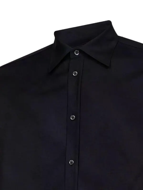 JIL SANDER Pointed-collar Rounded-hem Shirt