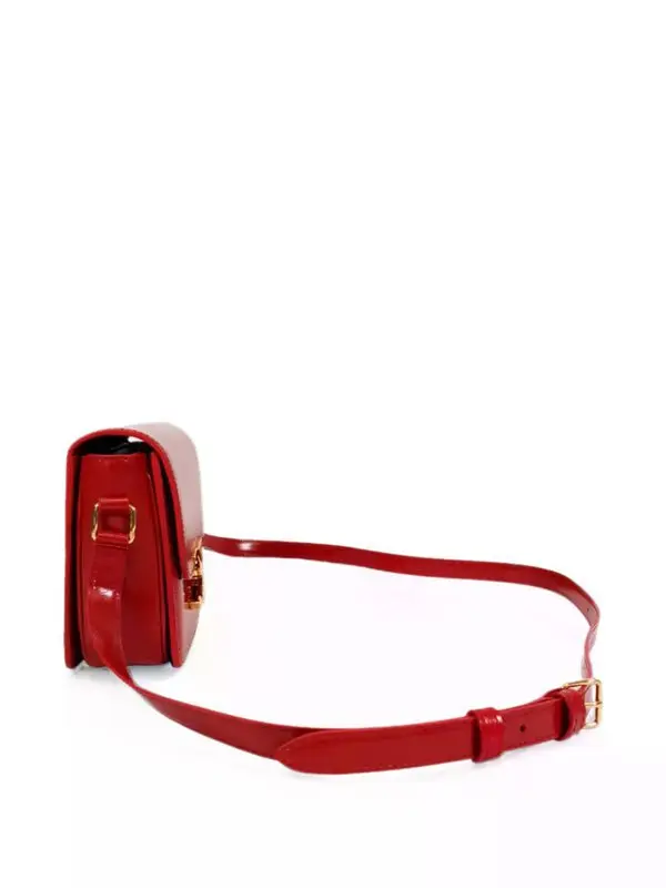 Celine Classique Triomphe Shoulder Bag - Red