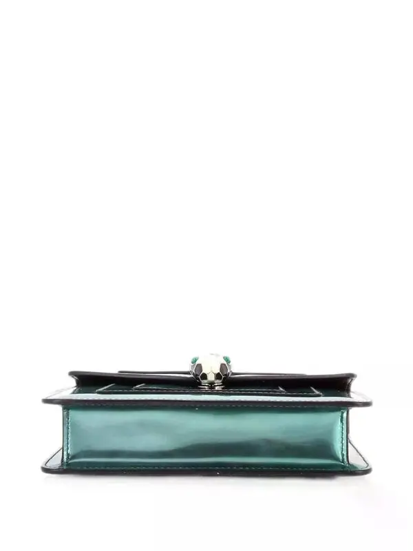 BVLGARI Serpenti Forever Small Shoulder Bag - Blue