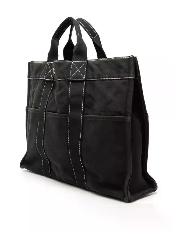 Hermès Canvas Fourre Tout Mm Tote Bag