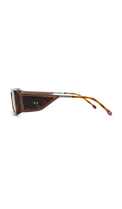 DIESEL® Rectangle Sunglasses - Brown