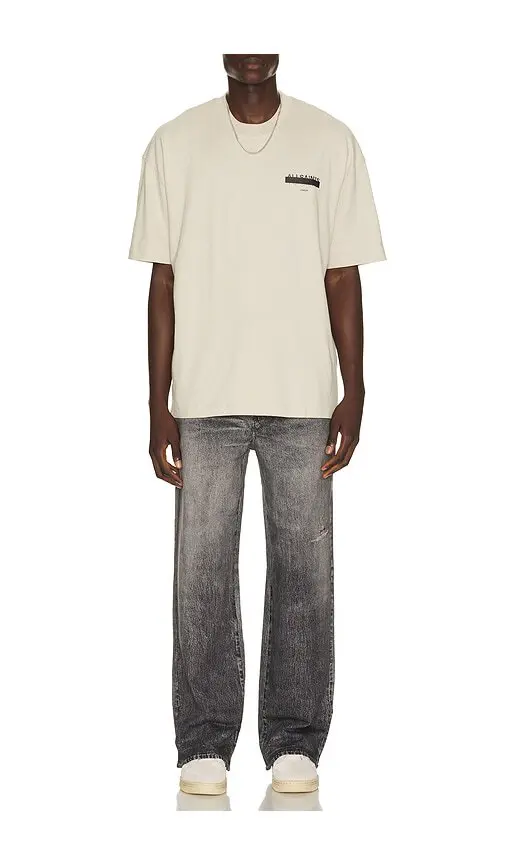 ALLSAINTS Redact Crew Neck Tee In . Also