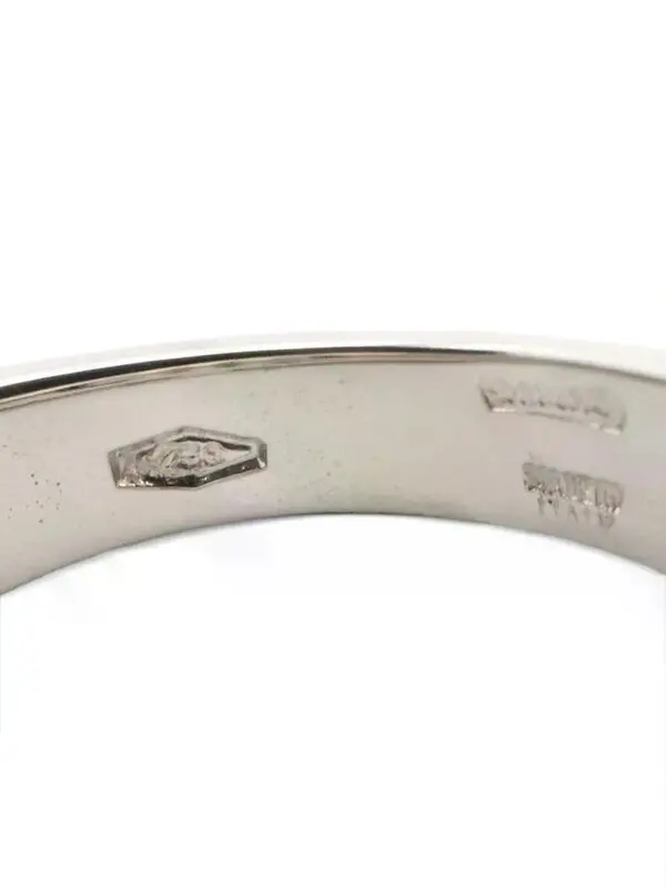 BVLGARI 18k White Gold Parentesi Diamond Ring