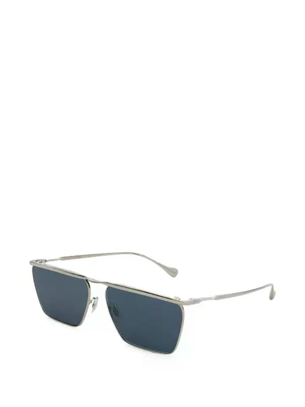 JIL SANDER Rectangle Frame Sunglasses - Silver