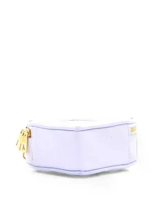 LOUIS VUITTON Pop My Heart Pouch Bag Bubblegram Leather Crossbody Bag - Purple