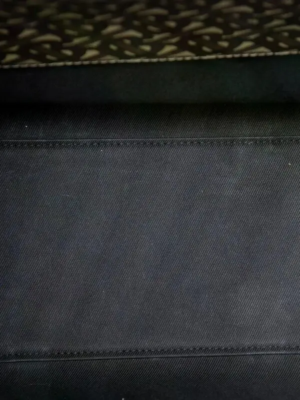 Burberry Tb Monogram E-canvas Stripe Vertical Tote Bag
