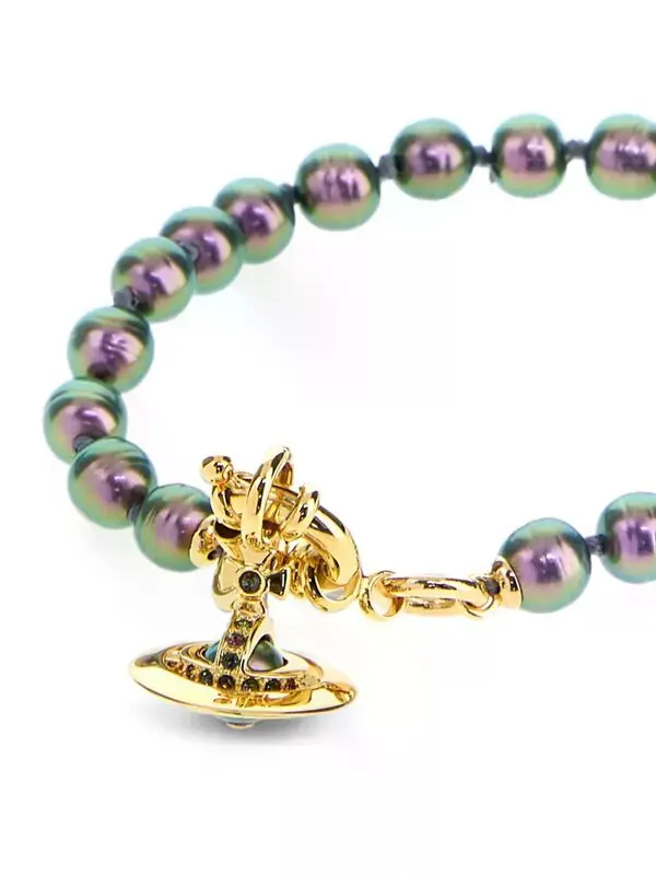 VIVIENNE WESTWOOD Aleksa Orb-pendant Embellished Bracelet