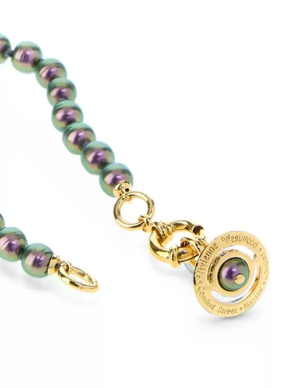 VIVIENNE WESTWOOD Aleksa Orb-pendant Embellished Bracelet