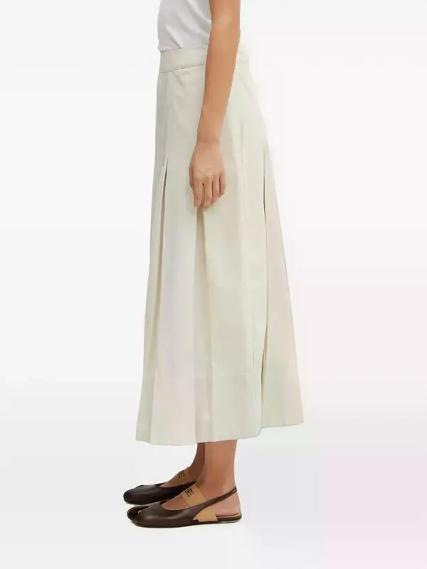 Barbour Kirby Pleated Midi Skirt