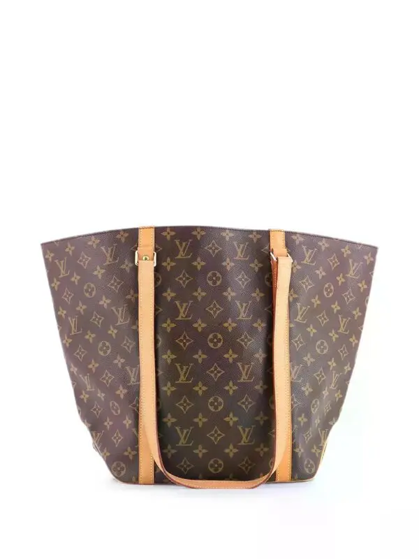 LOUIS VUITTON Shopping Sac Handbag Monogram Canvas Mm Tote Bag