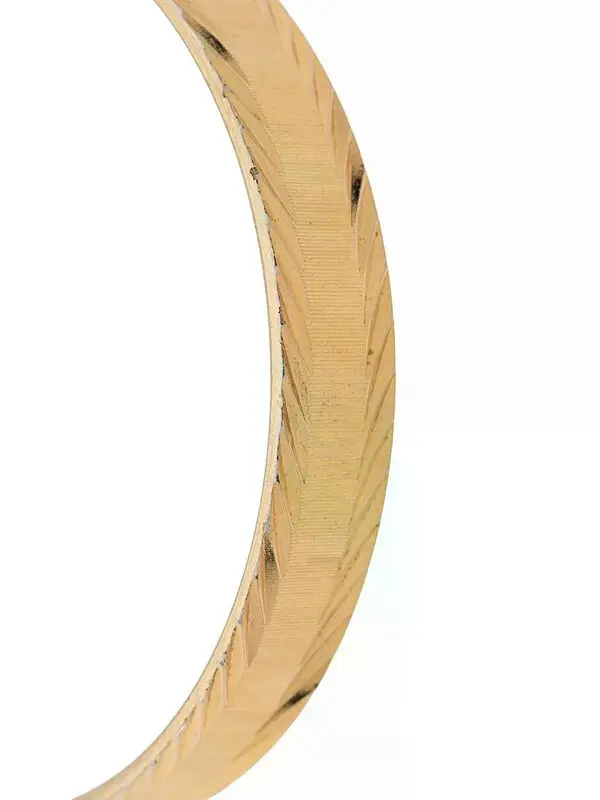 MONET Plated Textured Bangle