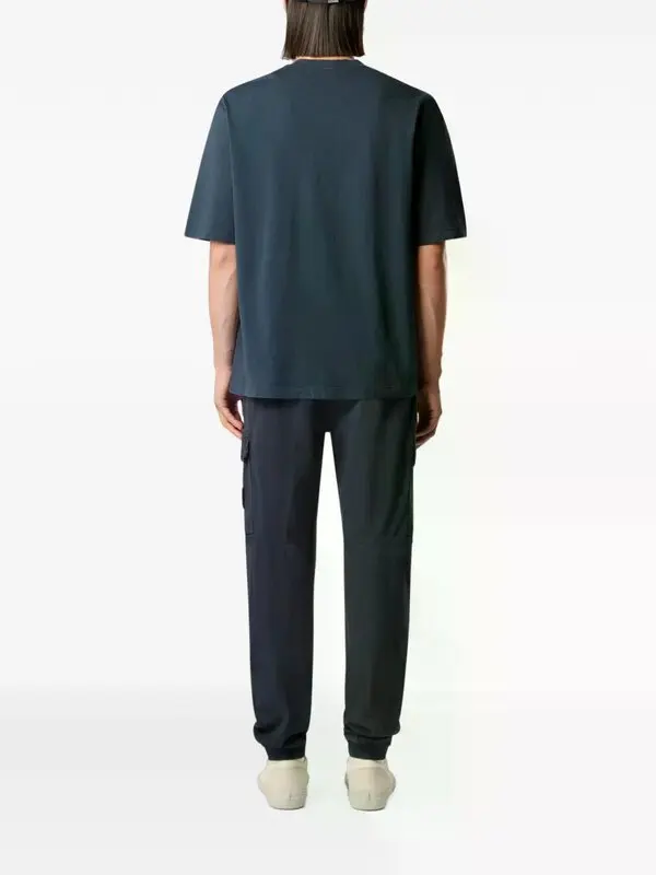 Stone Island Logo-patch T-shirt - Blue
