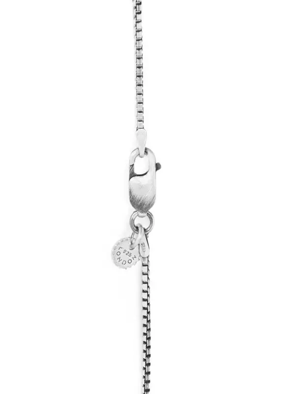 Tateossian Tone Car Pendant Box Chain Necklace