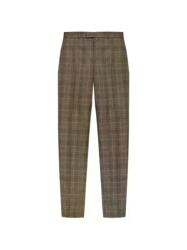 Alexander McQueen Prince Of Wales Check Trousers
