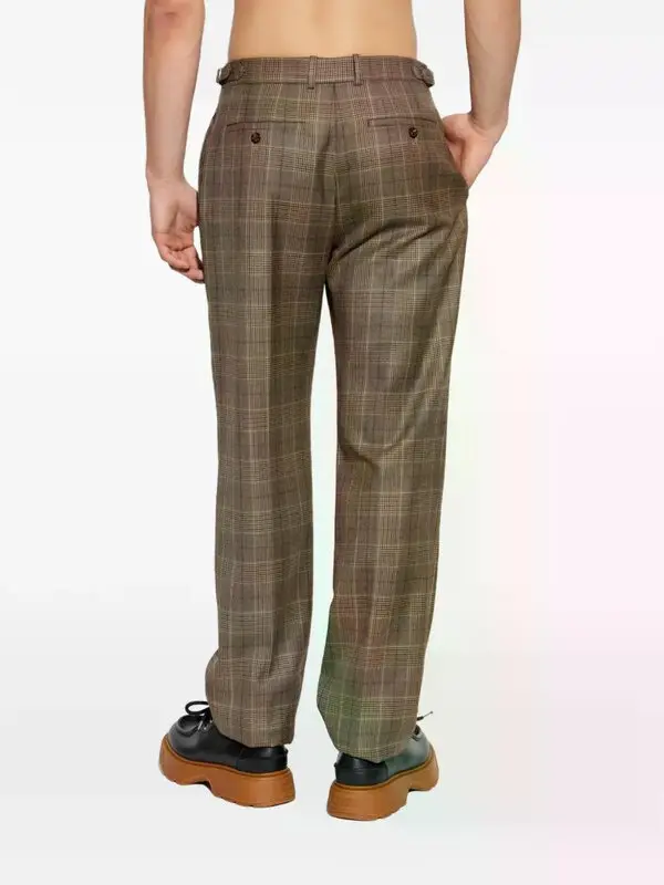 Alexander McQueen Prince Of Wales Check Trousers