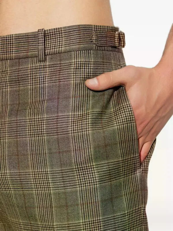 Alexander McQueen Prince Of Wales Check Trousers