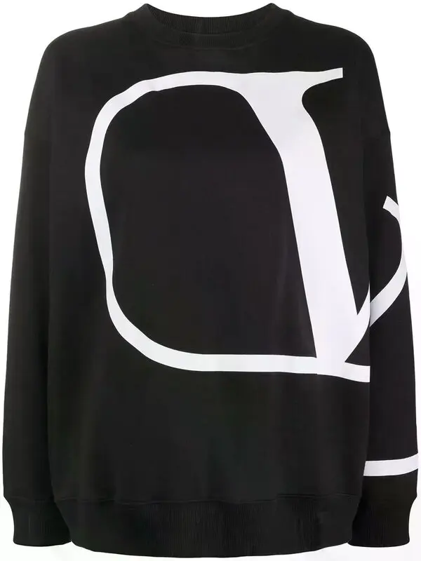 Valentino Garavani Logo Sweatshirt - Black