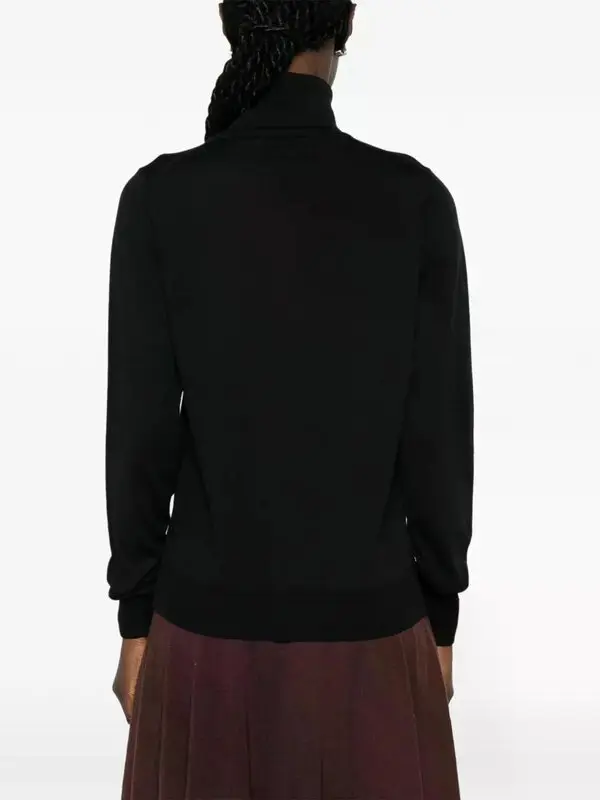 SERGIO MORETTI FIRENZE Fine Knit Roll Neck Long Sleeve Jumper