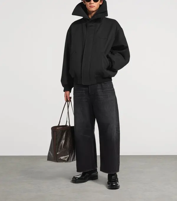 Balenciaga Round Fit Barrel Leg Jeans