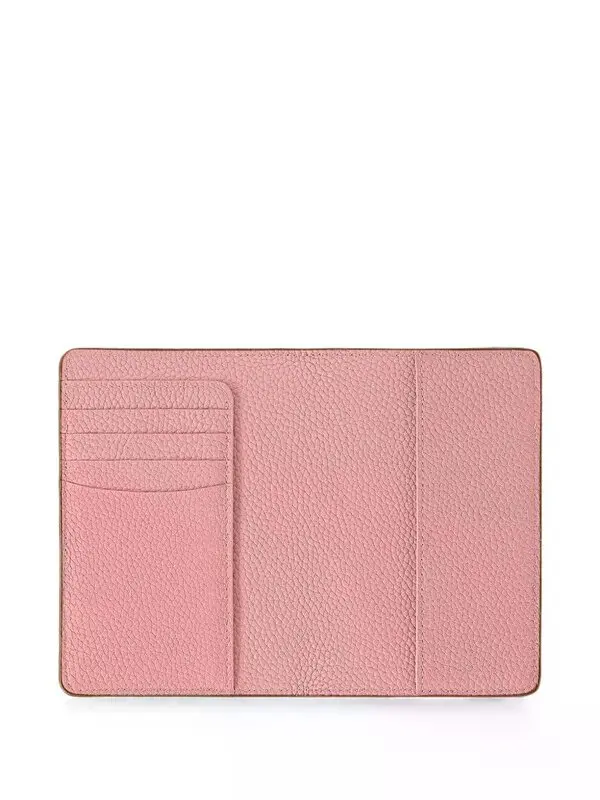 MAISON DE SABRE Full-grain Leather Passport Holder - Brown