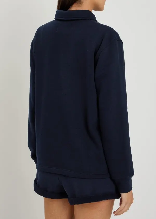 Citizens Of Humanity Vintage Jersey Polo Sweatshirt