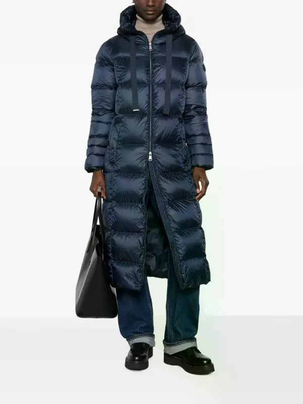 SERGIO MORETTI FIRENZE Quilted Hooded Coat