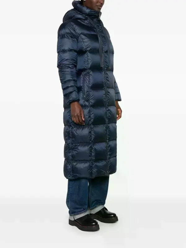 SERGIO MORETTI FIRENZE Quilted Hooded Coat