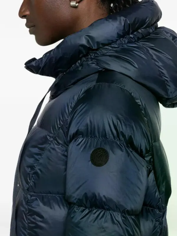 SERGIO MORETTI FIRENZE Quilted Hooded Coat