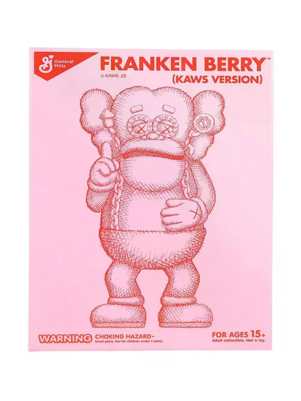 KAWS Cereal Monsters Franken Berry Figure