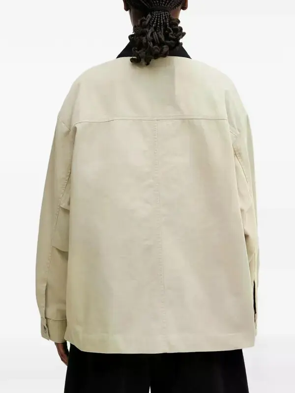 Carhartt Work In Progress Logo-patch Zip-up Jacket