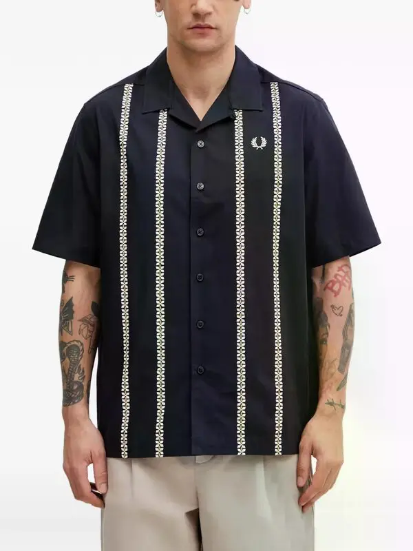 Fred Perry Short-sleeve Shirt - Blue