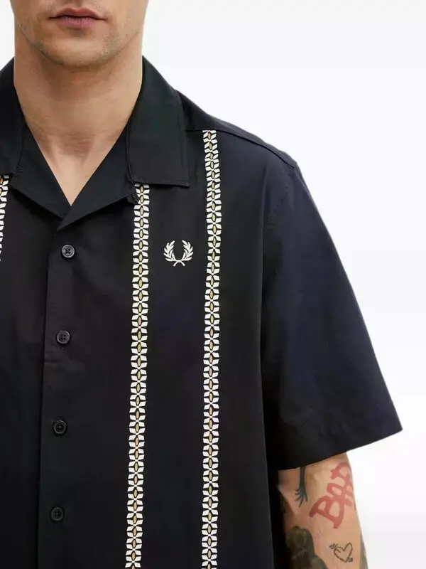 Fred Perry Short-sleeve Shirt - Blue