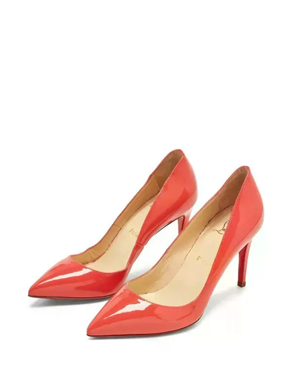 CHRISTIAN LOUBOUTIN Pigalle Pointed-toe Pumps - Red