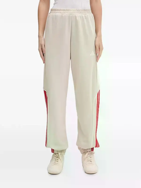 Adidas Beige Side Stripe Tracksuit
