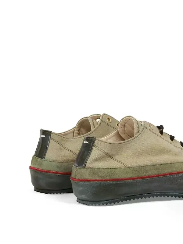 MAISON MARGIELA Traveller Canvas Sneakers - Green