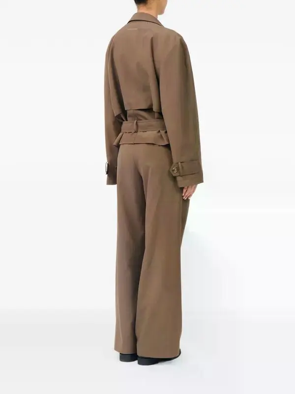 MAISON MARGIELA Belted Wool Blend Jacket