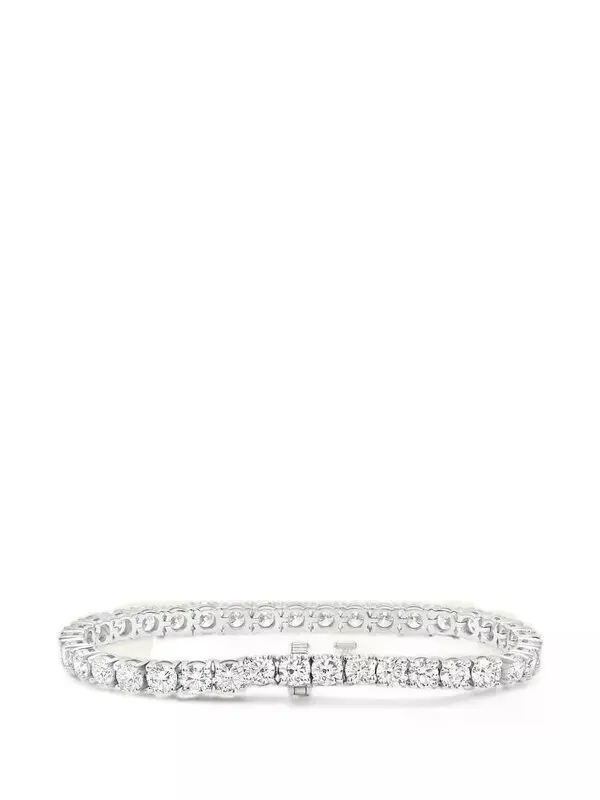 JEWELS AFICIONADO 18k White Gold Diamond Tennis Bracelet