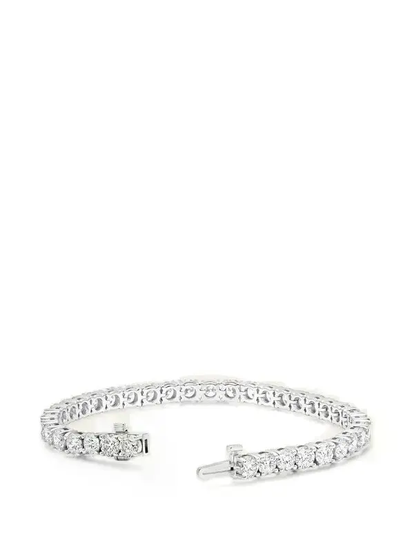 JEWELS AFICIONADO 18k White Gold Diamond Tennis Bracelet